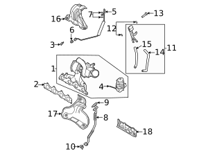 28521-2B700 - Exhaust Manifold Gasket - 2014-2023 Kia | Kia Auto Parts