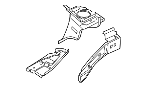 2019-2022 Nissan Apron Assembly F4121-5SAMA | OEM Parts Online