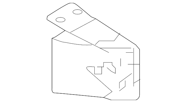 2018-2023 Nissan LEAF Frame Side Member Crossmember Bracket G5217-5SAMA ...