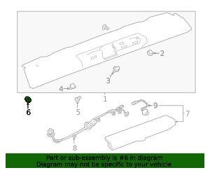 2011-2021 GM Multi-Purpose Nut 11611049 | TascaParts.com