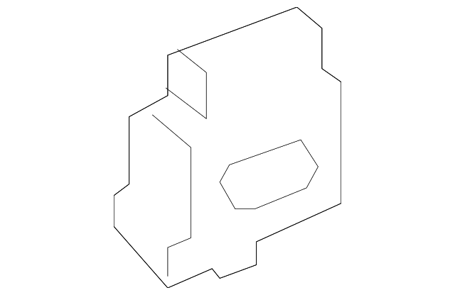 2019-2025 Acura RDX Aperture Reinforced Lower Extension 63217-TJB-A00ZZ ...