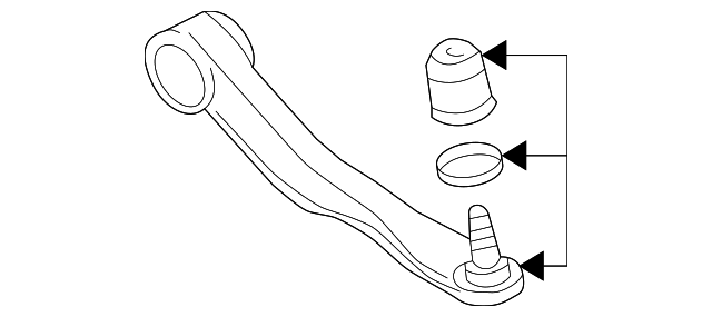 1989-2006 Hyundai Ball Joint 54503-38A00 | OEM Parts Online