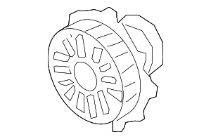 2016-2024 Nissan Fan Coupling (vk56vd) (y62 A61 F80 Wf80) 21082-5X23A ...