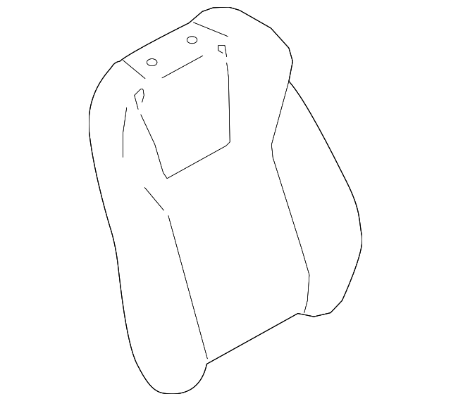 2019-2023 Subaru Crosstrek Seat Back Cover 64150FL301BH | Subaru Parts ...