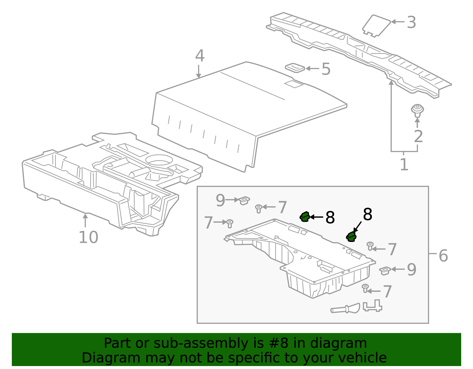 83113-S6A-003YA - Pocket Retainer 2019-2025 Honda | Honda Parts Online
