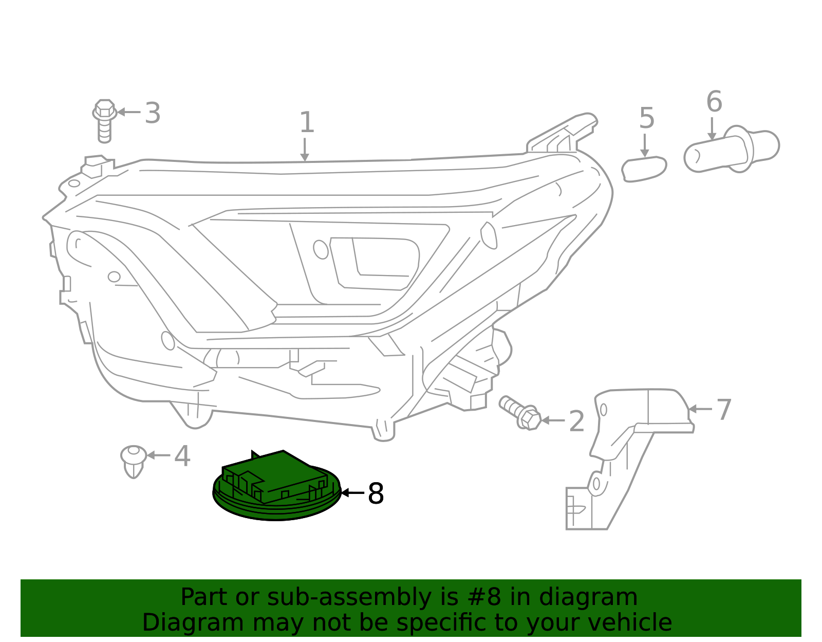 Genuine Toyota Control Module part# 81016-42010 for 2016-2018 Toyota ...