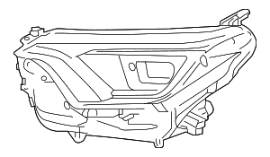 2016-2018 Toyota RAV4 Composite Headlamp Right 81145-42670 | Toyota ...