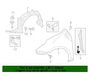 2014-2021 Toyota Rear Seal Retainer 53857-12010 | Toyota Parts Center