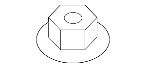 Genuine Toyota Pad Retainer part# 53879-47020 for 2019-2025 Toyota ...