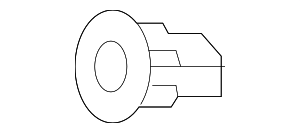 90189-06006 - Rocker Molding Grommet - 1995-2025 Toyota | OEM Genuine ...