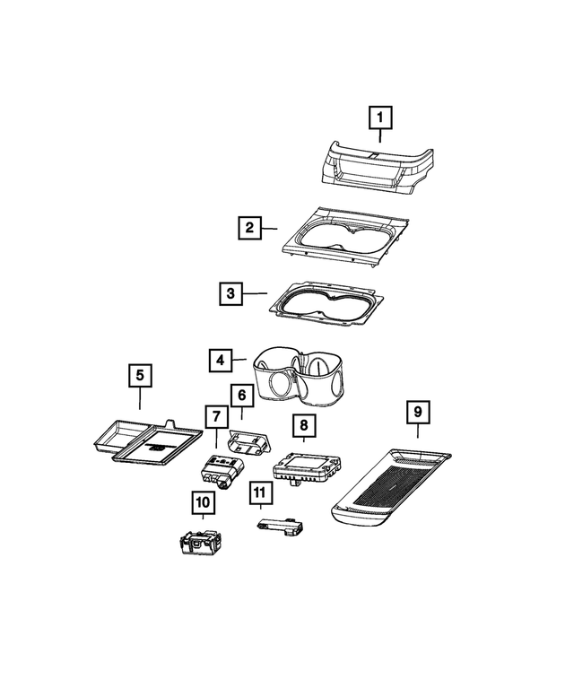 2011-2021 Mopar Passive Entry Antenna 68051315AB | QuirkParts