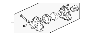 2004-2010 Cadillac Oil Pump 12590890 | QuirkParts