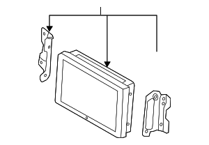 96525-3V531 - Display Unit - 2015-2017 Hyundai Azera | OEM Hyundai ...