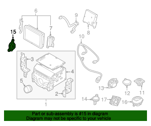 2015-2017 Hyundai Azera Tweeter 96316-F5500 | Hyundai Wholesale Direct
