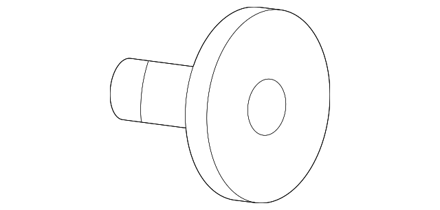 2020-2025 Chevrolet Corvette Door Lock Striker Cover Screw 11602998 GM ...