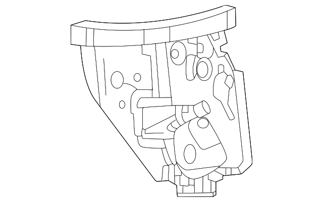 2020-2021 Chevrolet Corvette Front Passenger Side Door Latch 84890753 ...