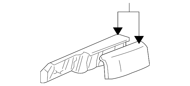 2003-2007 Honda Accord Cover, L Reclining (Lower) *YR239L* (Ivory ...