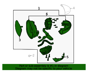 76258-T20-A02 - Mirror Set L AutoNation Parts