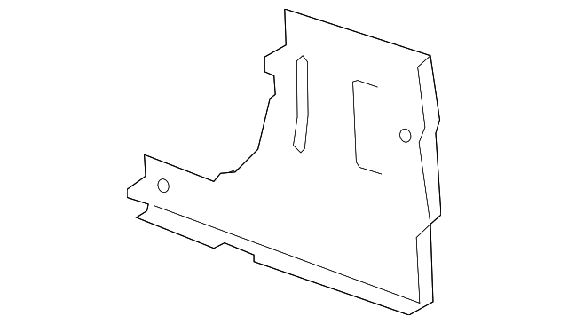 2015-2020 GM Driver Side Back Body Pillar Lower Inner Panel 22786707 GM ...