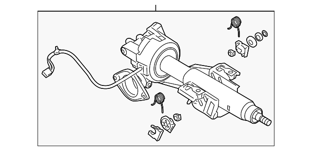 19332845 - Steering Column, Remanufactured 2004-2012 GM | Group 1 Auto ...