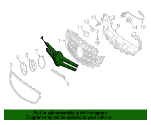 OEM Mercedes-Benz Trim Bar For 2017-2020 Mercedes-Benz - Part# 213-888 ...