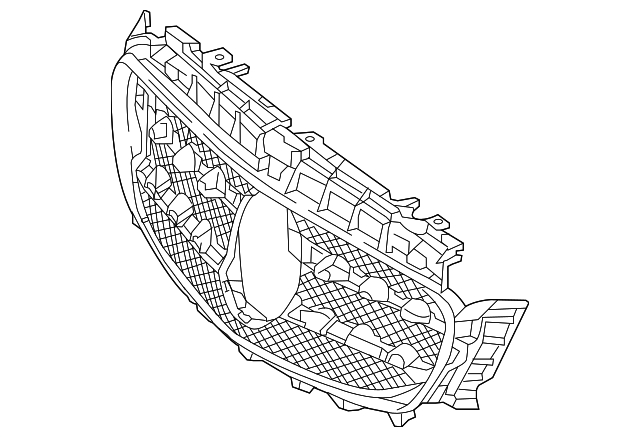 213-888-02-23-64 - Grille 2017-2020 Mercedes-Benz | Mercedes-Benz USA Parts