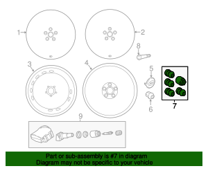 2018-2023 Land Rover Wheel Lock Kit LR116657 | OEM Parts Online