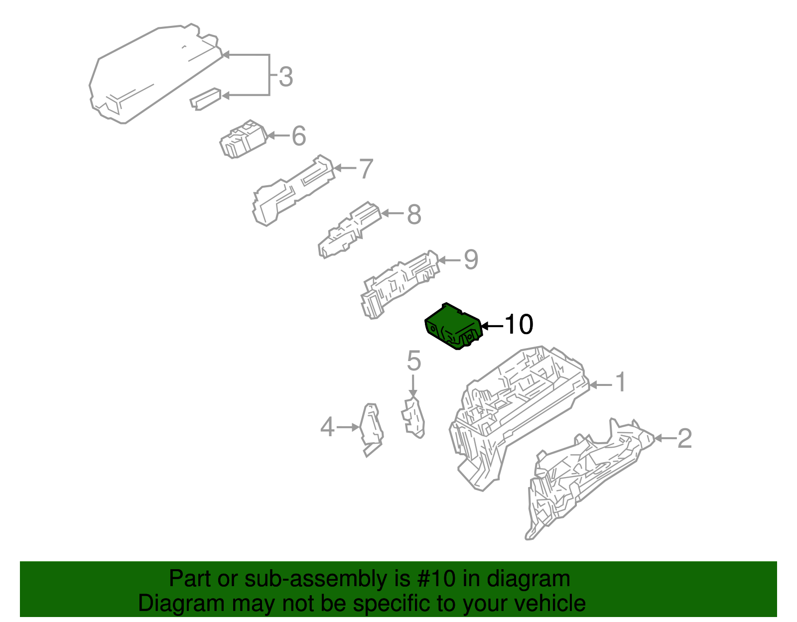 2018-2022 Toyota C-HR Relay 90080-87030 | Sparks Parts