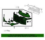 2019-2022 Chevrolet Blazer Black Ice Chrome Front Grille 84612437 GM ...