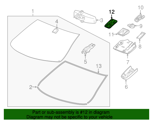 2016-2024 GM Front Park Assist Camera Bracket 23167531 GM ...