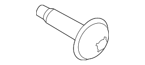 Genuine OEM Ford Part - Latch Bolt W718768-S450B | Genuine OEM Ford ...