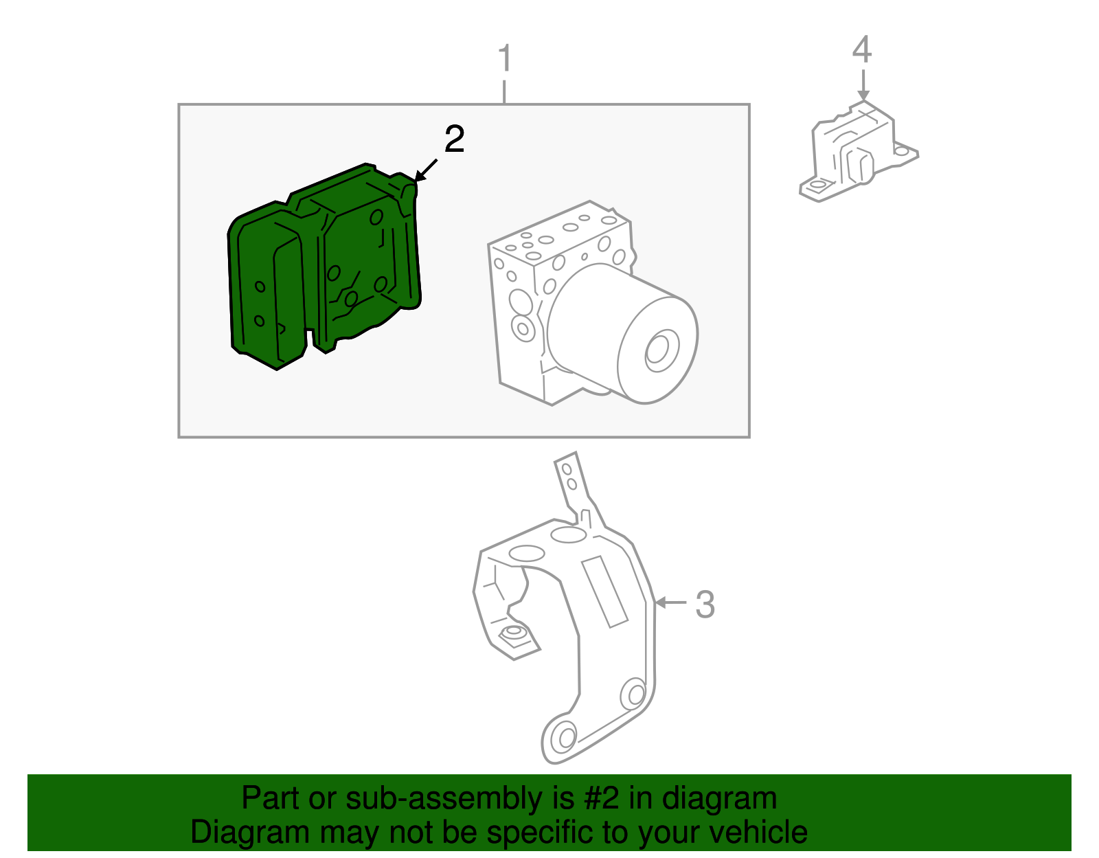DL1Z-2C219-A - 2012-2014 Ford - ABS Control Unit | Ford OEM Parts Outlet