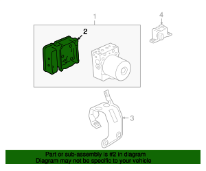 DL1Z-2C219-A - ABS Control Unit 2012-2014 Ford | Ford OEM Parts Direct