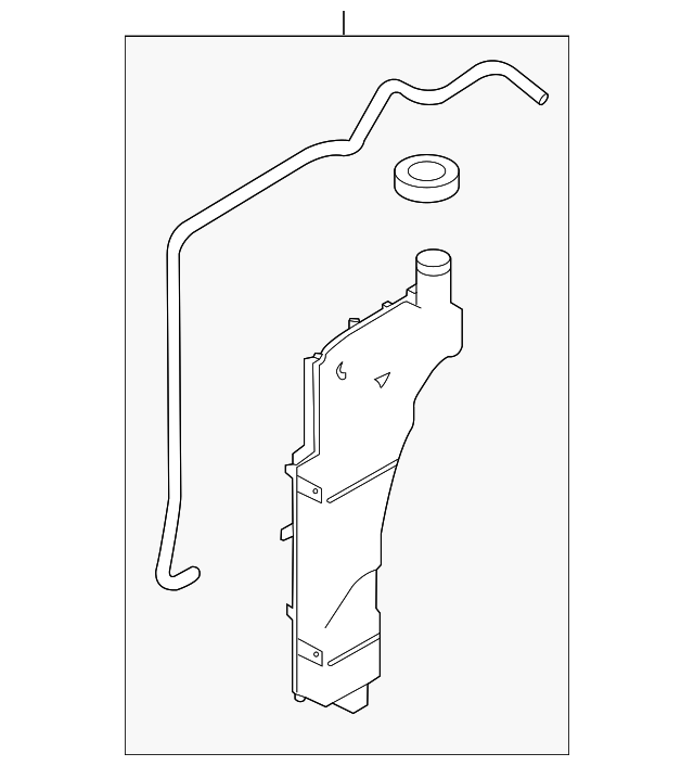 2011-2017 Nissan Juke Reservoir Assembly 21710-1KC0B | OEM Parts Online