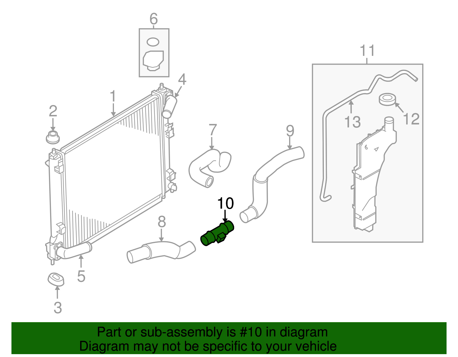 2011-2017 Nissan Juke Connector Pipe 21537-JD00A | Scott Evans Nissan Parts