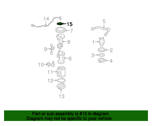 77241-06020 - Fuel Line Retainer - 2000-2023 Toyota | OEM Genuine ...