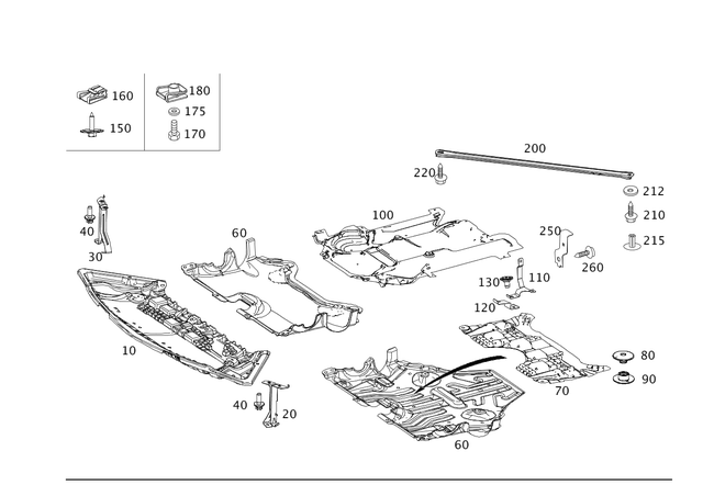 204-524-13-40 - Holder 2008-2018 Mercedes-Benz | Mercedes-Benz USA Parts
