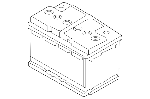 2014-2024 Kia Vehicle Battery 37110-F2720 | TascaParts.com