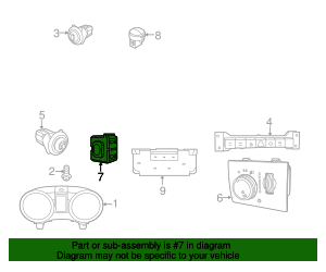 2008-2022 Mopar Lock Switch 04602751AA | Mopar Parts Canada