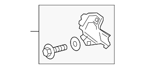 53804-78010 - Mount Brace - 2015-2021 Lexus | DiscMonster