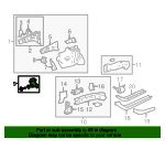53804-78010 - Mount Brace - 2015-2021 Lexus | DiscMonster