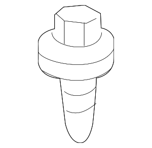 90109-06283 - Bumper Cover Upper Bolt 2002-2006 Lexus | Longo Lexus Parts