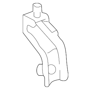 2002-2006 Lexus Bumper Cover Support Rail Bracket 52115-33070 ...