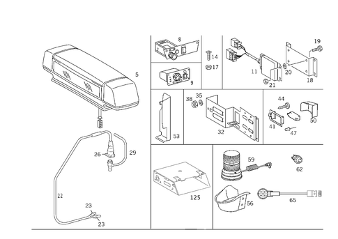 Additional Parts for Special Vehicles for 1998 Mercedes-Benz C 280 ...