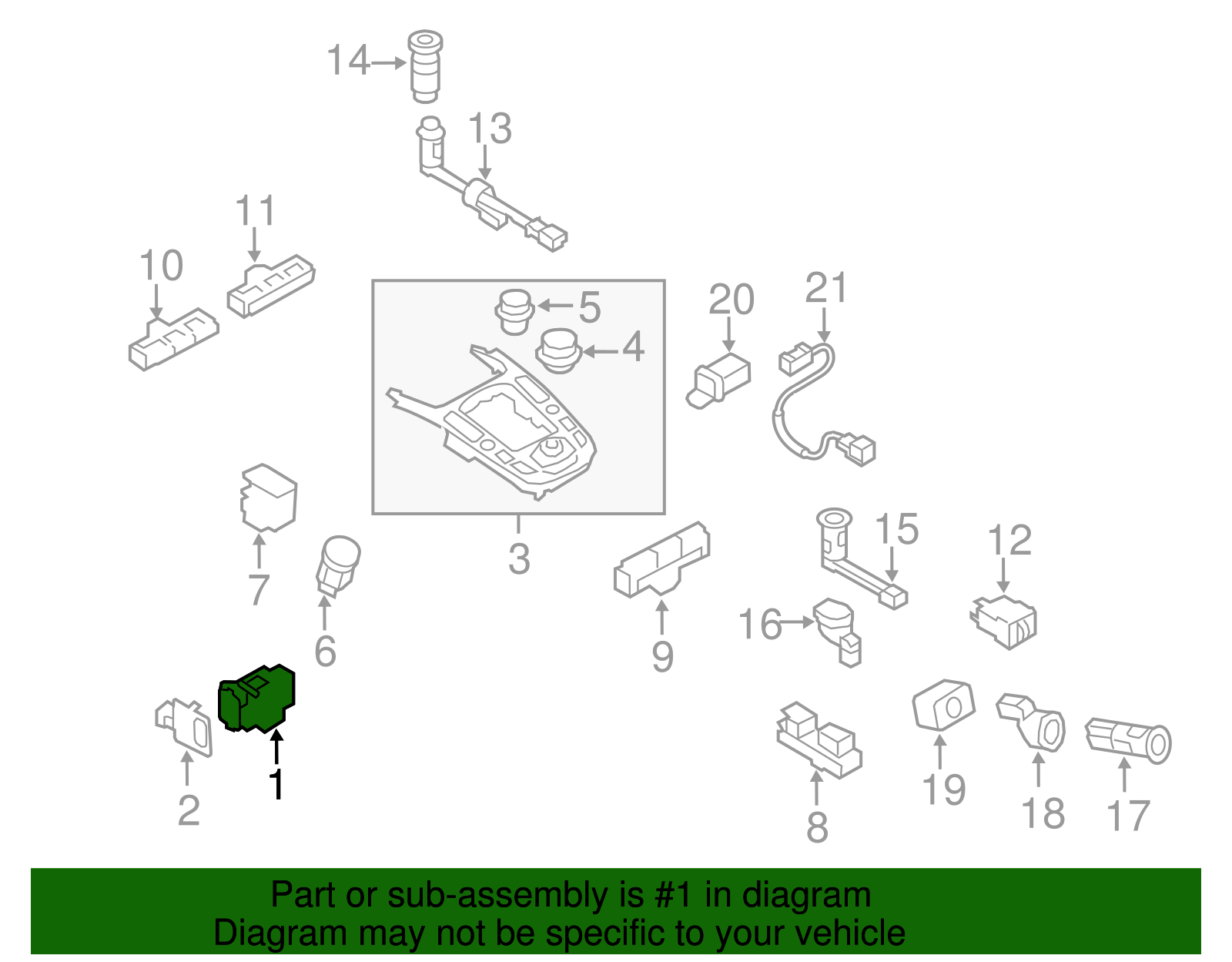 2008-2017 Audi Ignition Switch 8K0-909-131-D | TascaParts.com