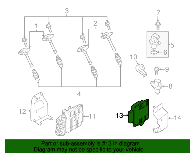 23751-EZ31A - Control Module - 2016-2020 Nissan | Nissan OEM Parts Direct