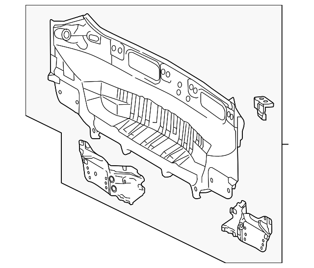 Lexus OEM Rear Body Panel Part# 58302-78010 | OEM Vehicle Parts