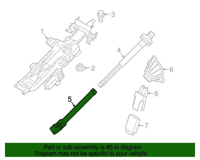 Genuine BMW 32-30-6-862-041 | Lower Joint | FREE Shipping on Most ...
