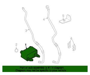 Genuine Trans Cooler for 2003-2005 Land Rover Range Rover | Land Rover ...