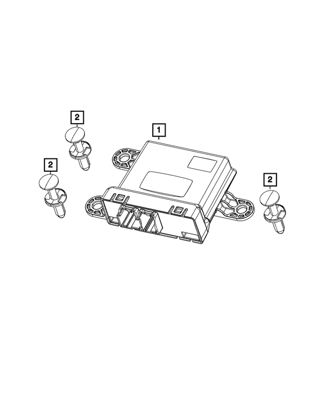 2023 Ram Fd Ethernet Sgw Row Cybersecurity Gateway 68617743AA | Mopar ...